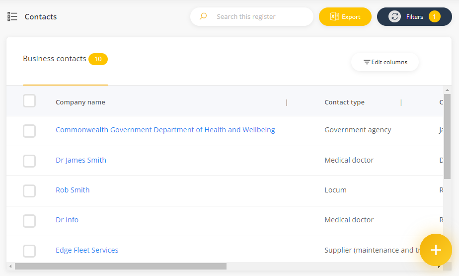 Contacts - Logiqc